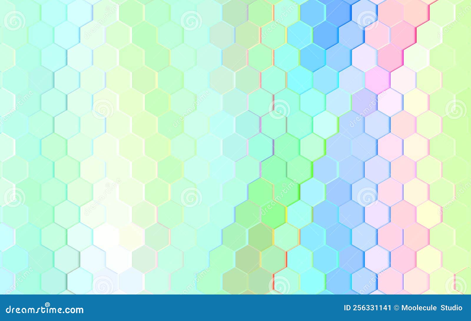 Abstract Colorful Hexagon Background. Abstract Colored Hexagons ...
