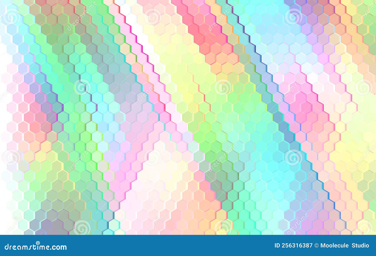 Abstract Colorful Hexagon Background. Abstract Colored Hexagons ...