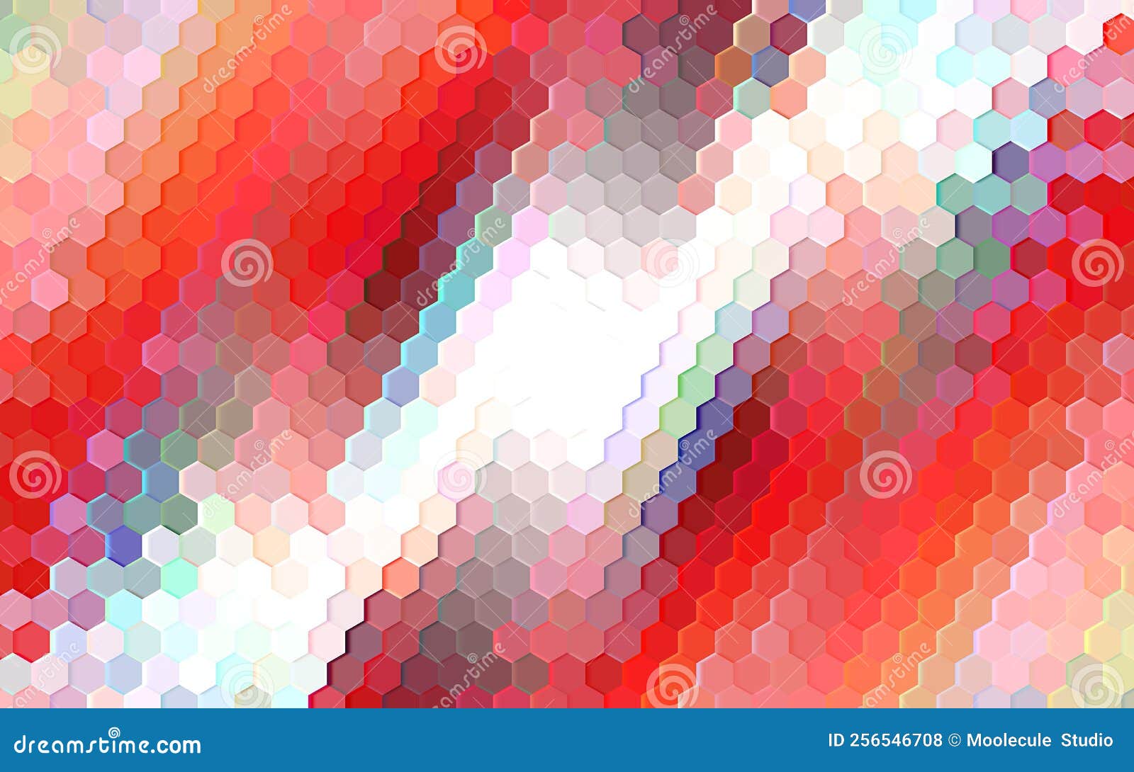 Abstract Colorful Hexagon Background. Abstract Colored Hexagons ...