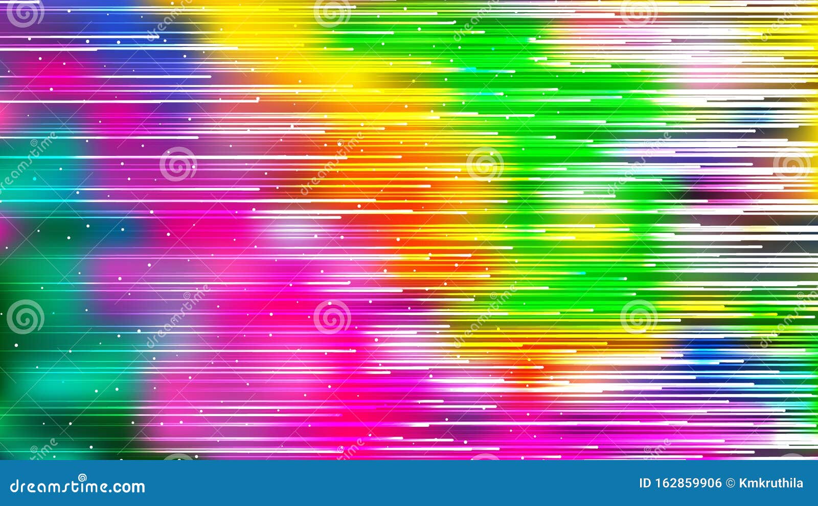 Abstract Colorful Horizontal Lines Background Vector Image Stock Vector ...