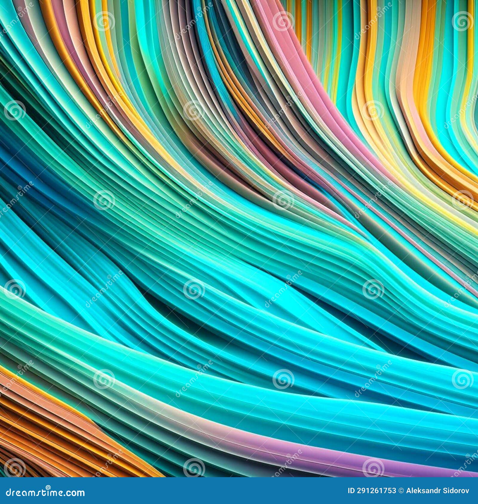 Abstract Colorful Illustration. Colorful Abstract Background with ...