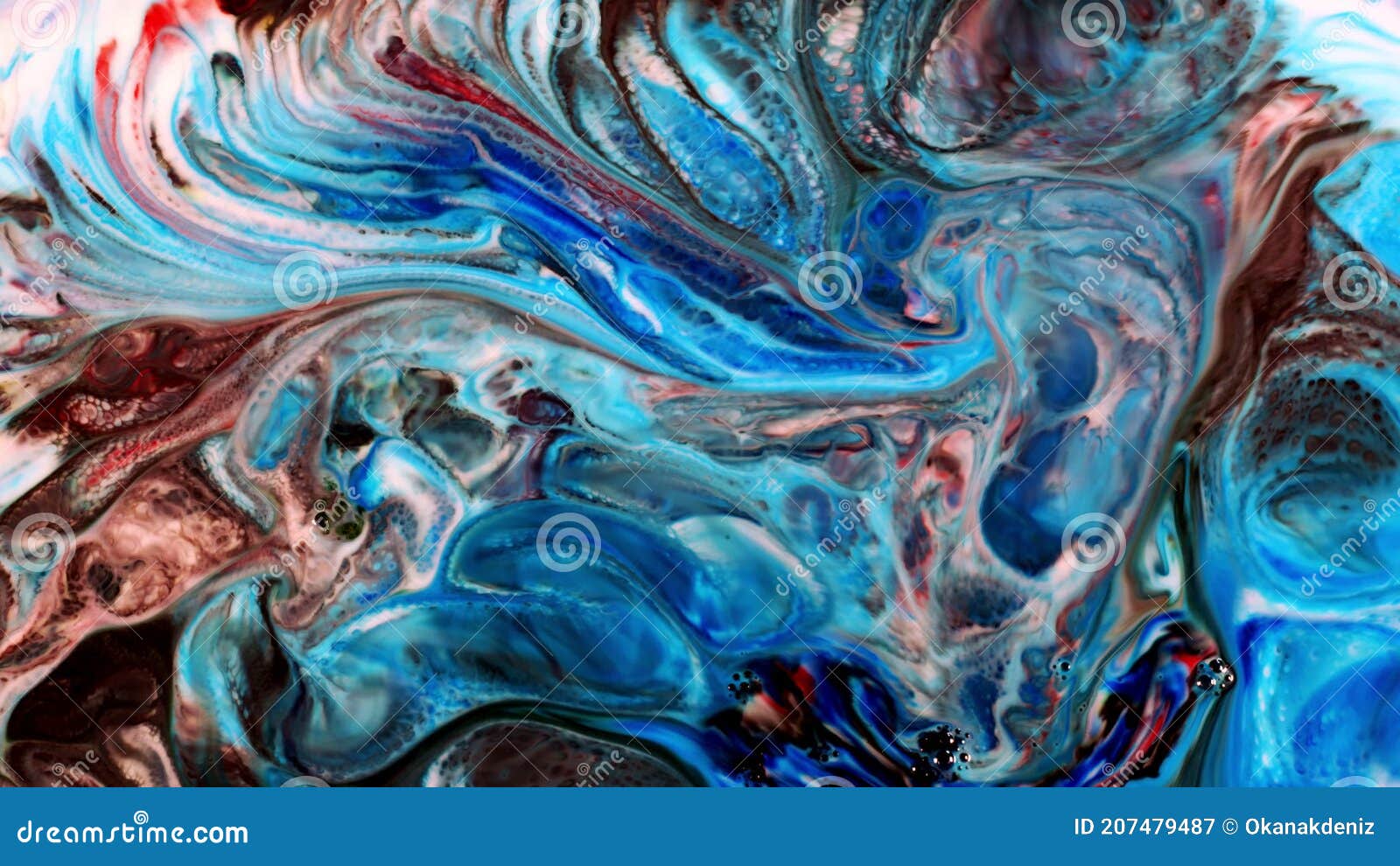 Abstract Colorful Ink Spread Art Stock Video - Video of motion, drop ...