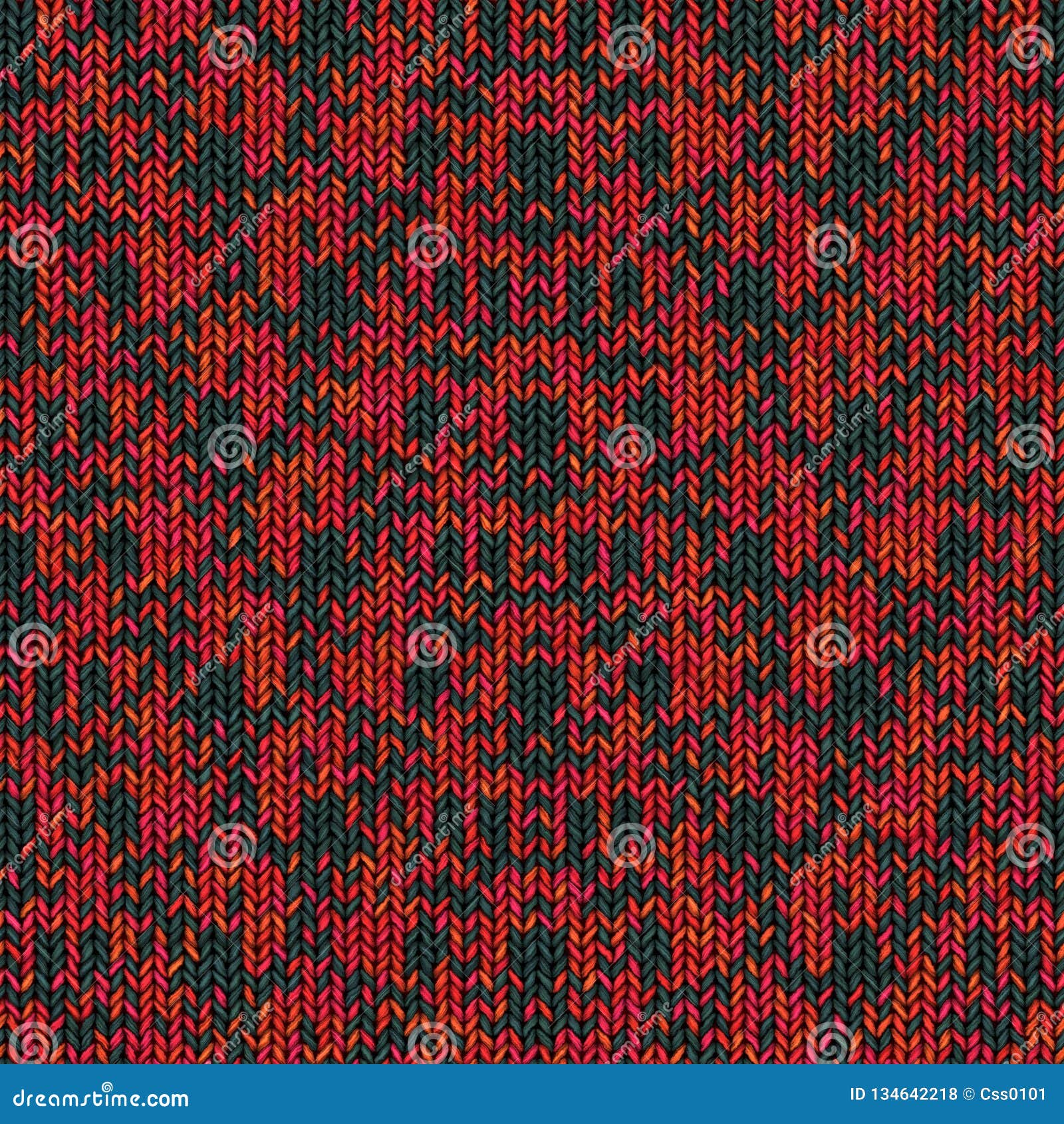 Abstract Colorful Knitting Texture. Seamless Background for Design ...