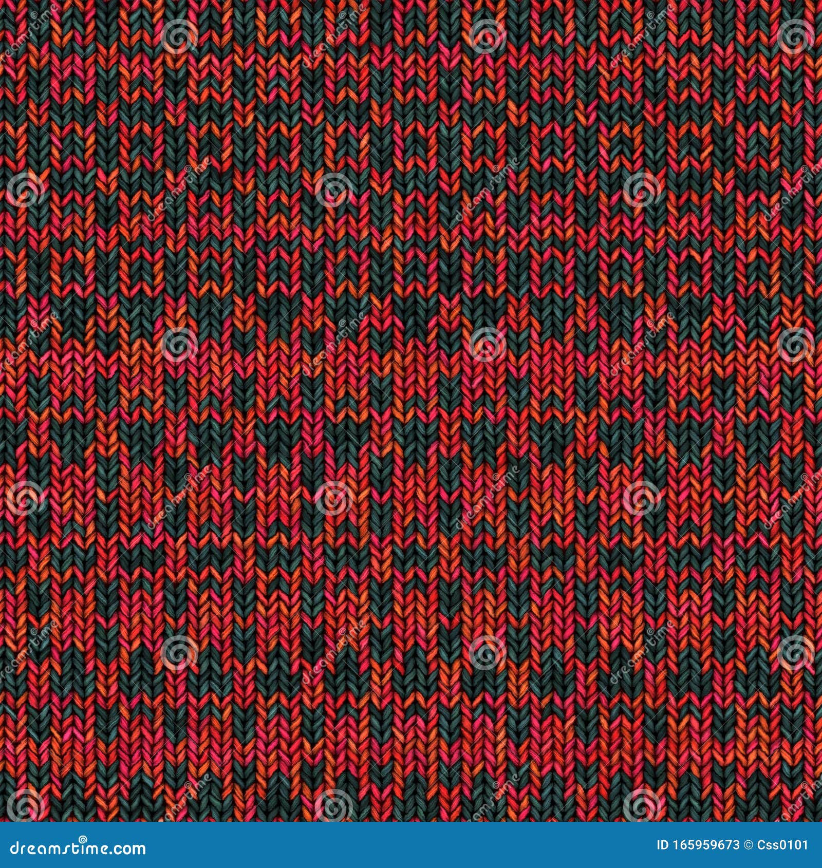 Abstract Colorful Knitting Texture. Seamless Background for Design ...