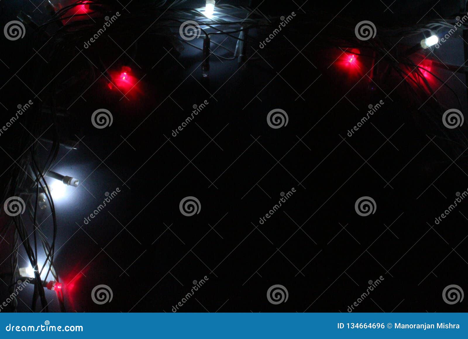 Abstract Colorful Led Lights Background. Stock Photo - Image of ...