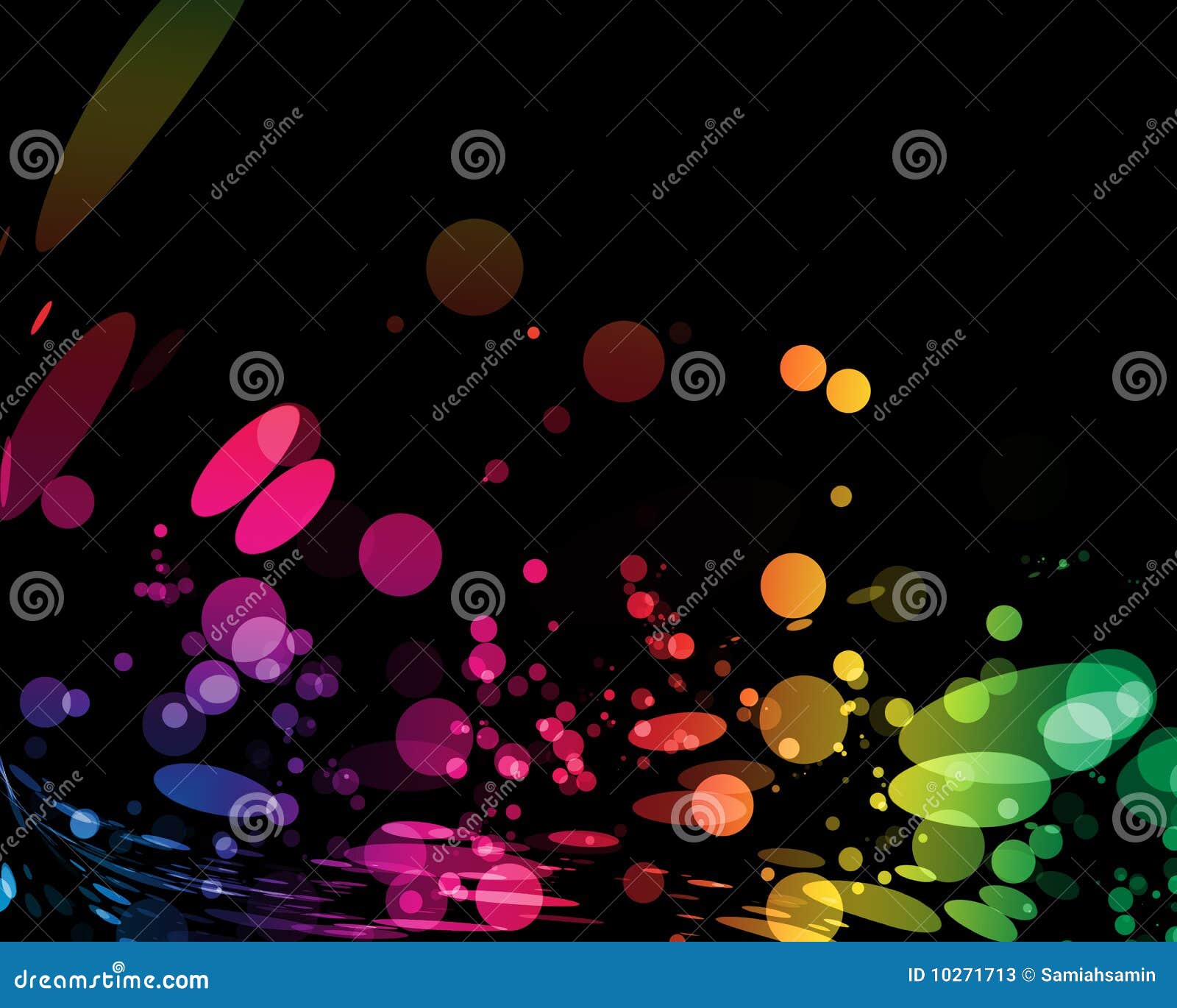 Abstract colorful light stock illustration. Illustration of blur - 10271713
