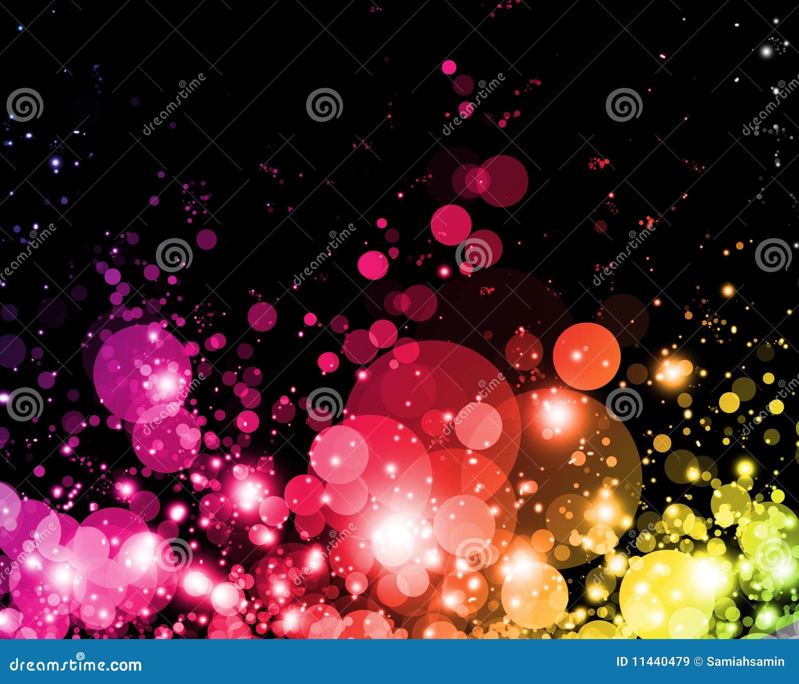 Abstract colorful light stock illustration. Illustration of golden ...