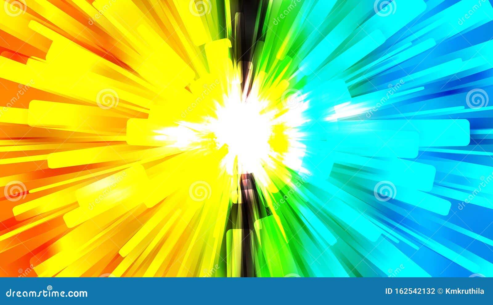 Abstract Colorful Light Burst Background Stock Vector - Illustration of ...