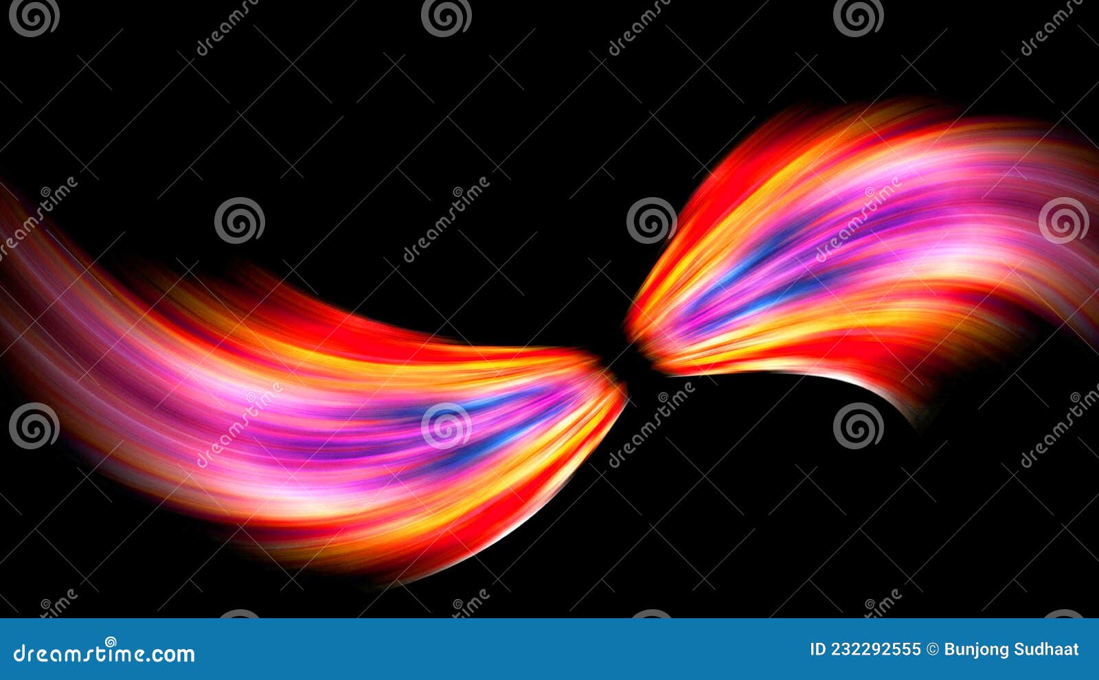 Abstract Colorful Light Distribution for Beautiful Backdrop and ...