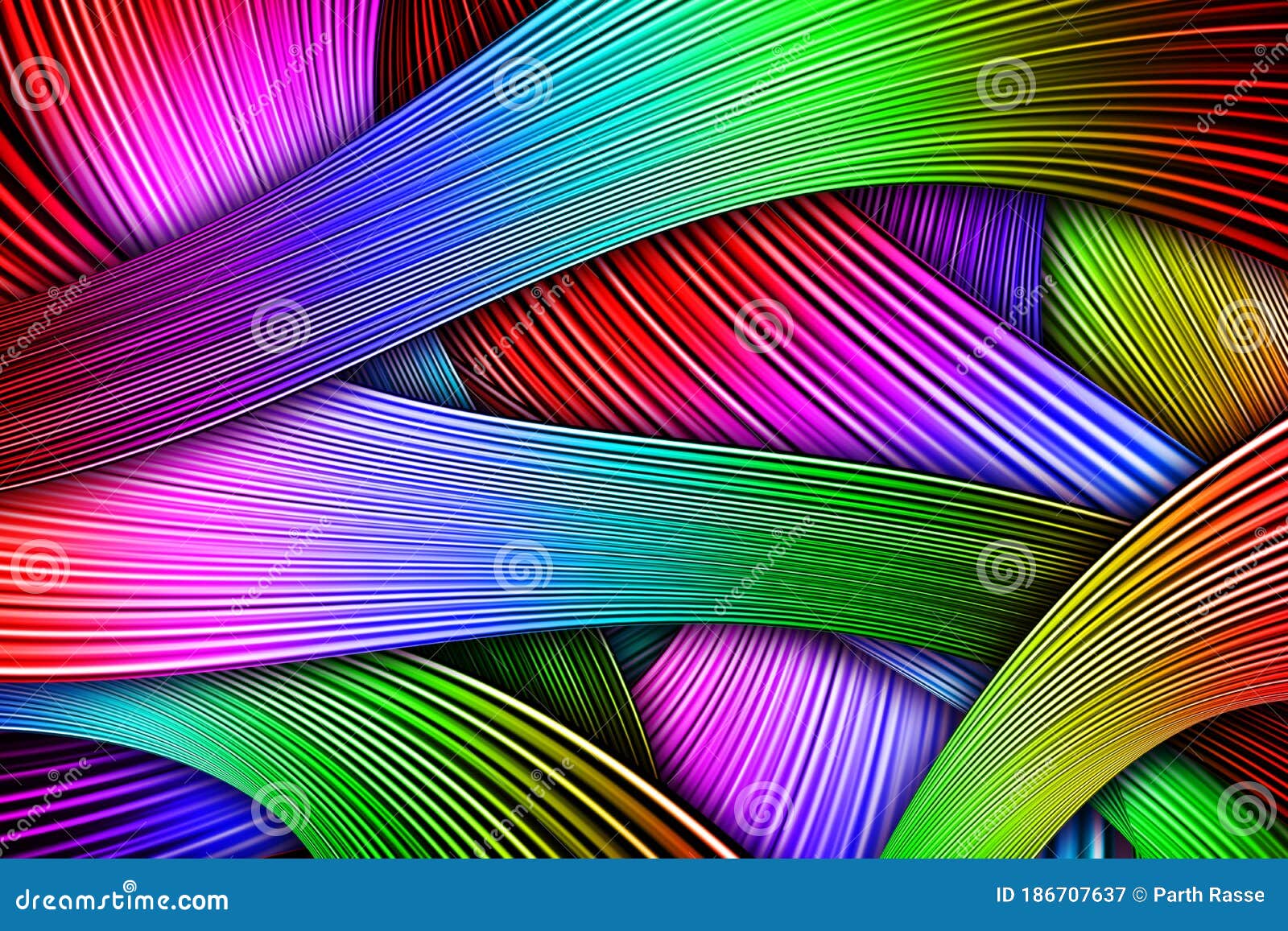 Abstract Colorful Light Streak Effect Background for Web Banners and ...