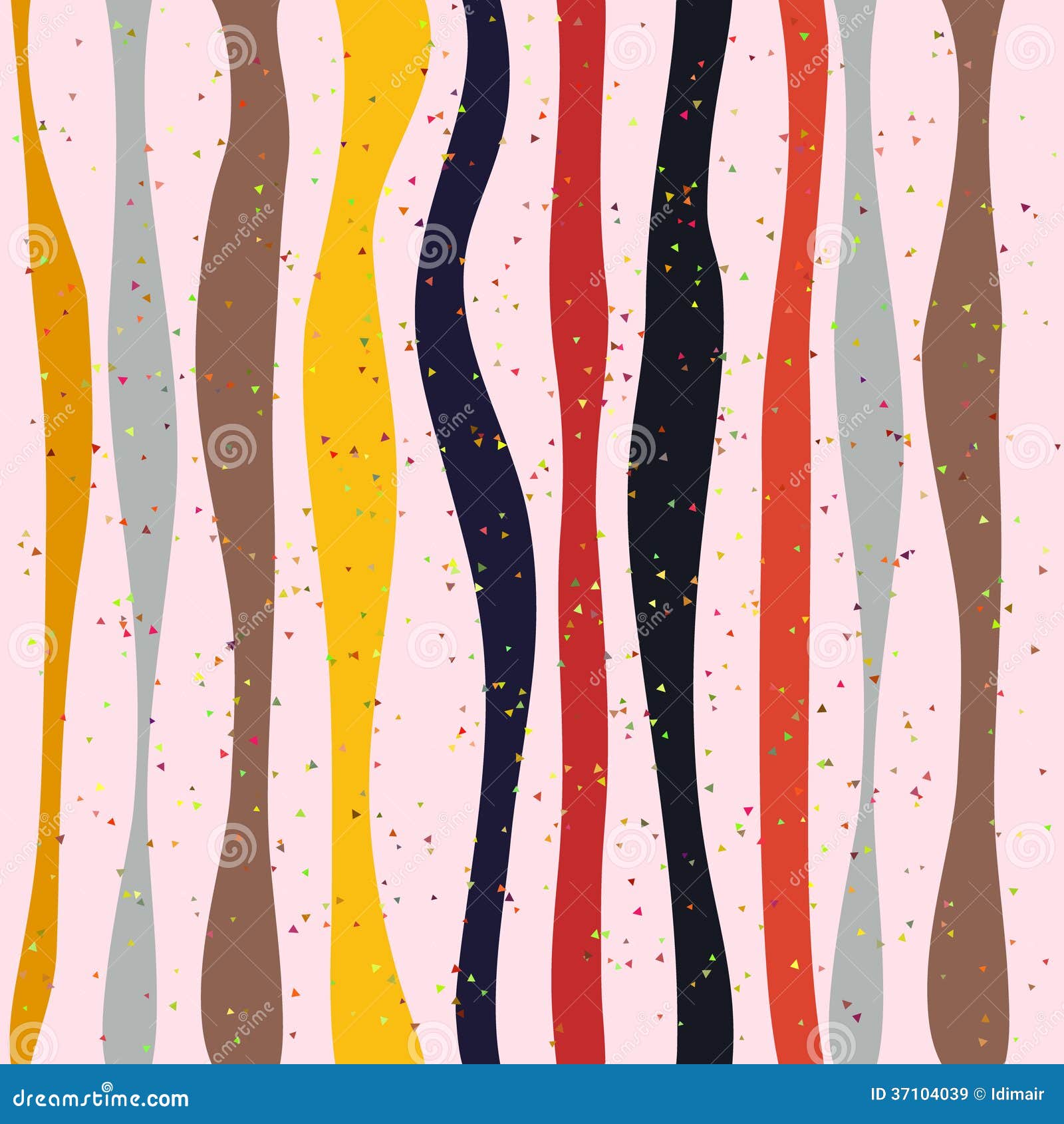 Abstract Colorful Lines. Seamless Pattern Stock Vector - Illustration ...