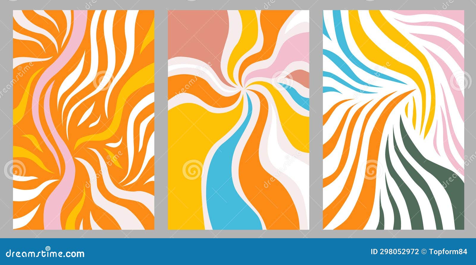 Abstract Colorful Lines , Texture Vector Background Set Stock ...