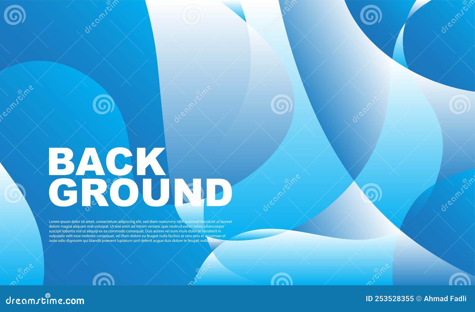 Abstract Colorful Liquid and Curvy Geometric Background for Banner ...