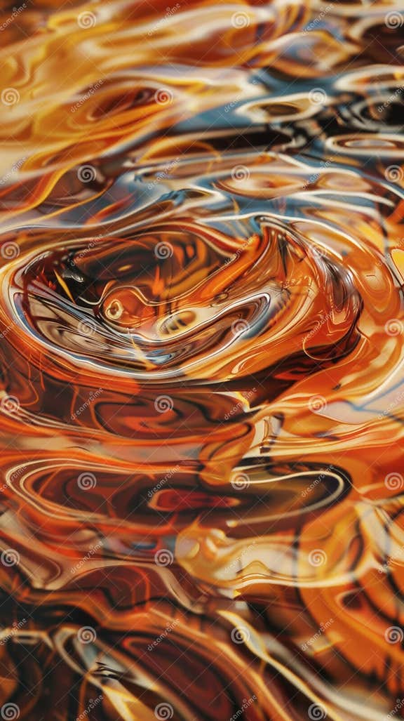 Abstract Colorful Liquid Patterns Stock Photo - Image of liquid, effect ...