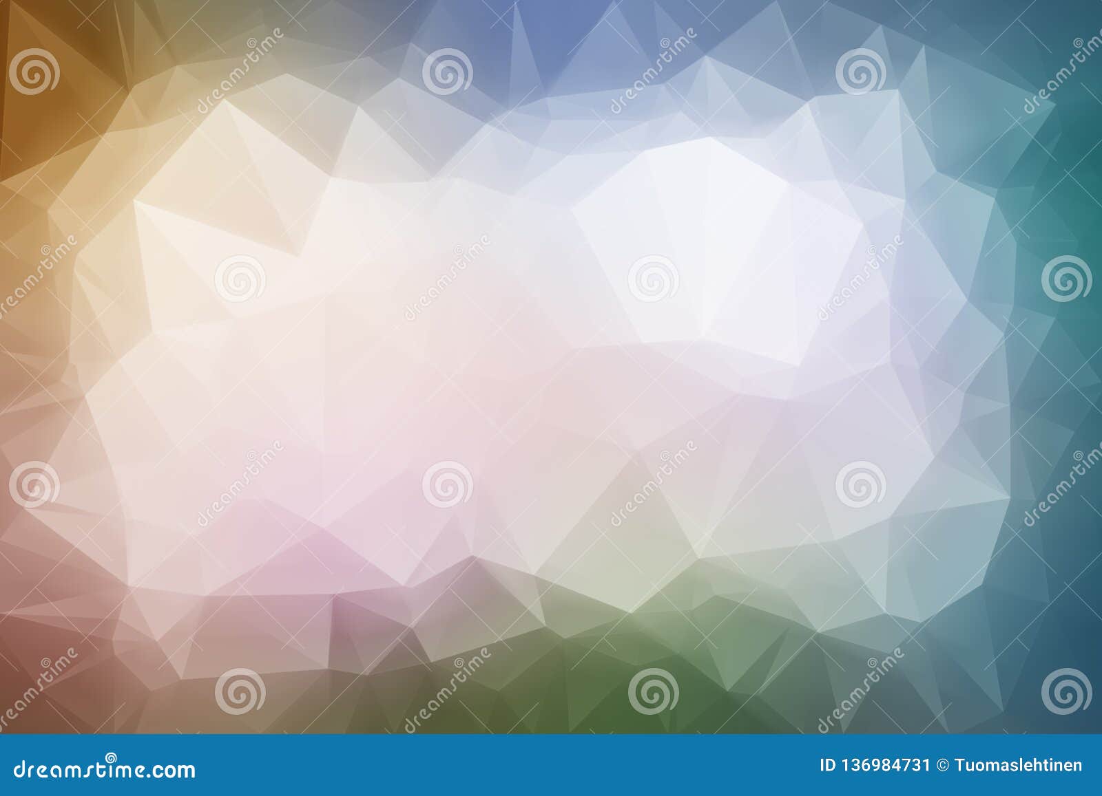 Abstract Colorful Low Poly Background Stock Illustration - Illustration ...