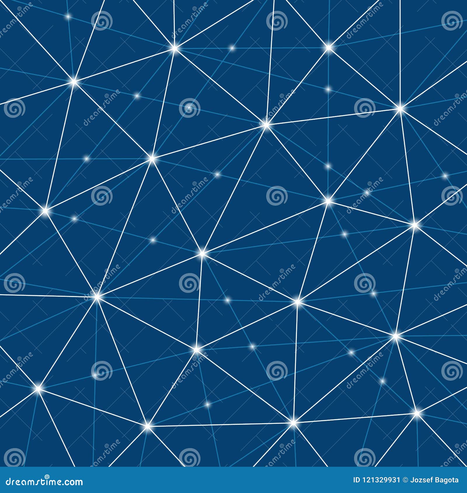 Abstract Modern Minimal Digital Network Connections, Technology ...