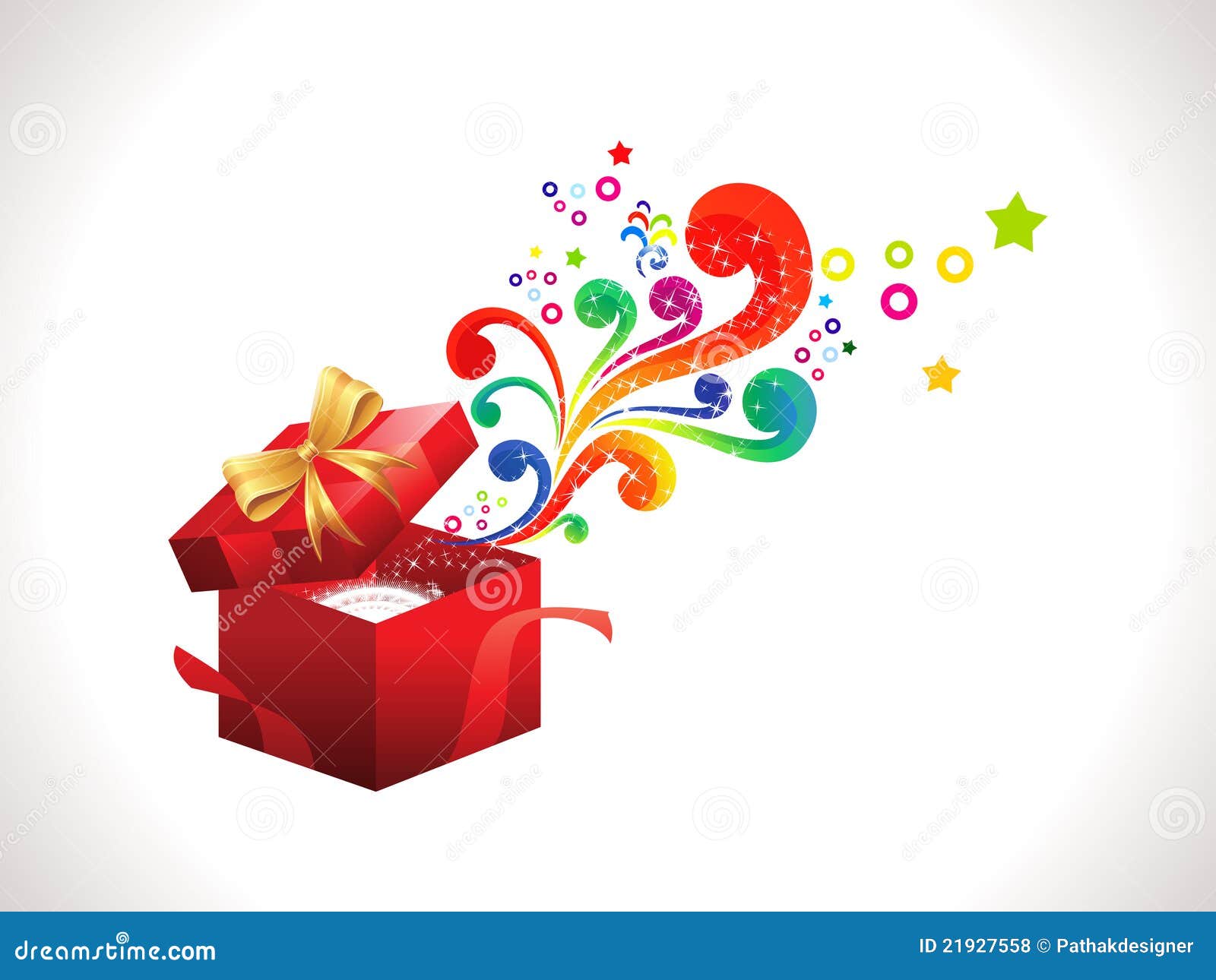 Abstract Colorful Magical Box Stock Vector - Illustration of color ...