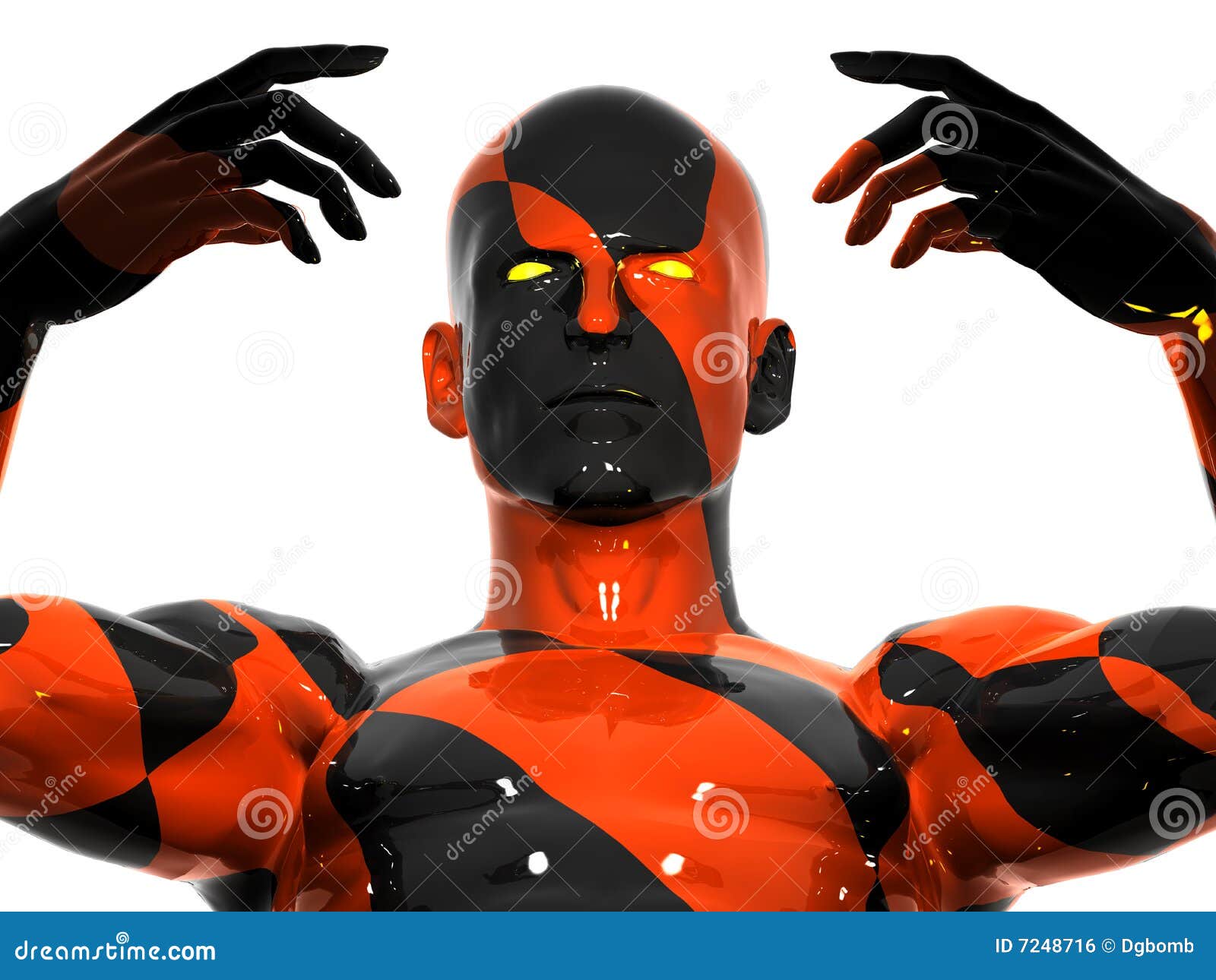 Abstract colorful man stock illustration. Illustration of abstract ...