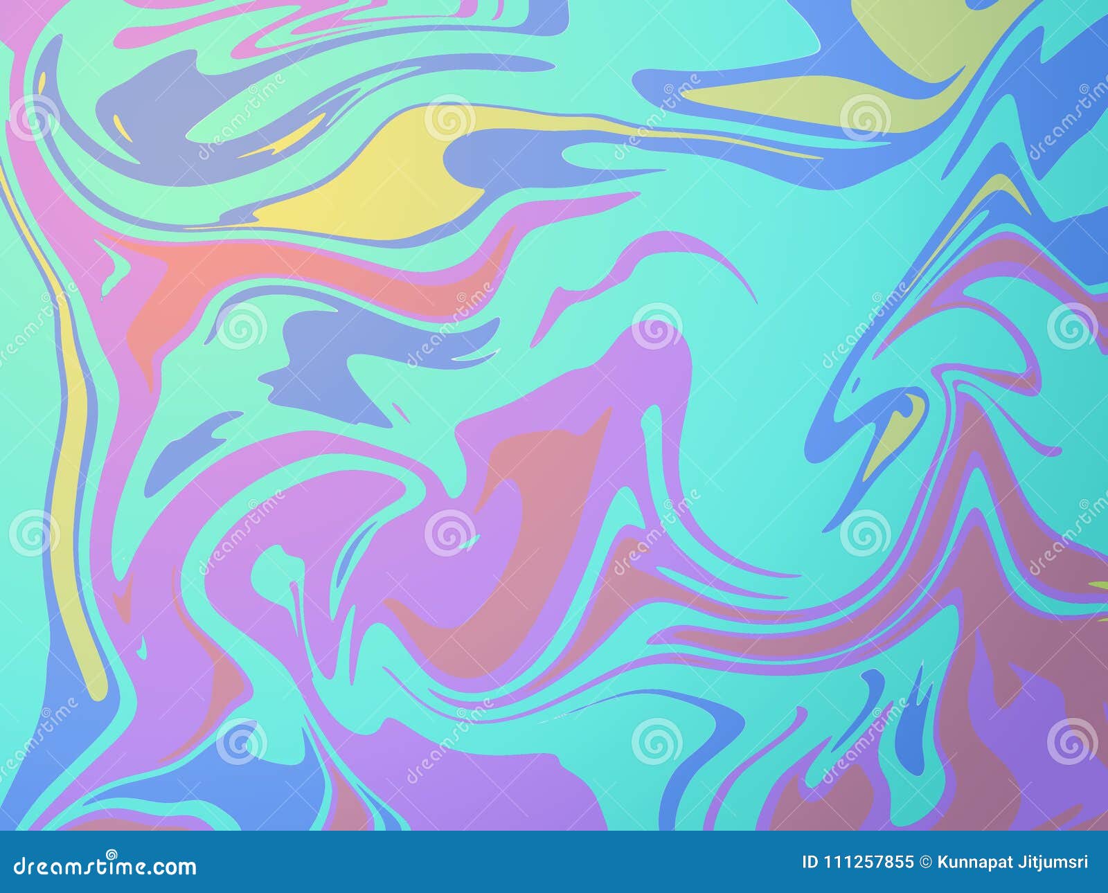 Abstract Colorful Mix Shipster Liquify Style Background Stock ...