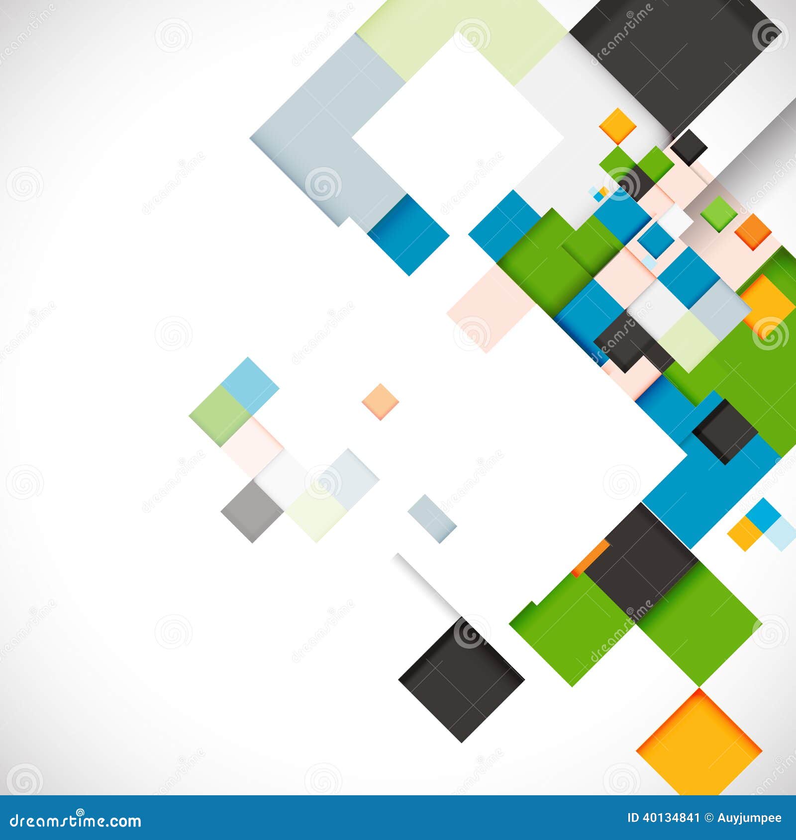 Abstract Colorful Modern Geometric Template, Illustration Stock Vector ...