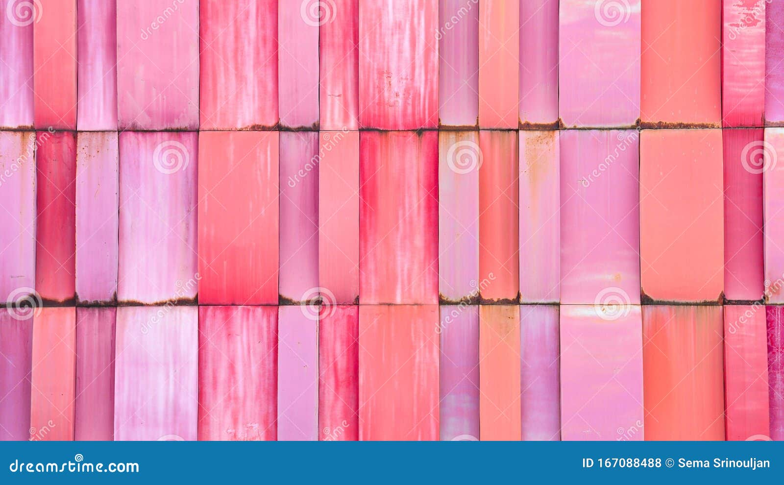 Abstract of Colorful Modern Metal Architectural Pattern Wall. Stock ...