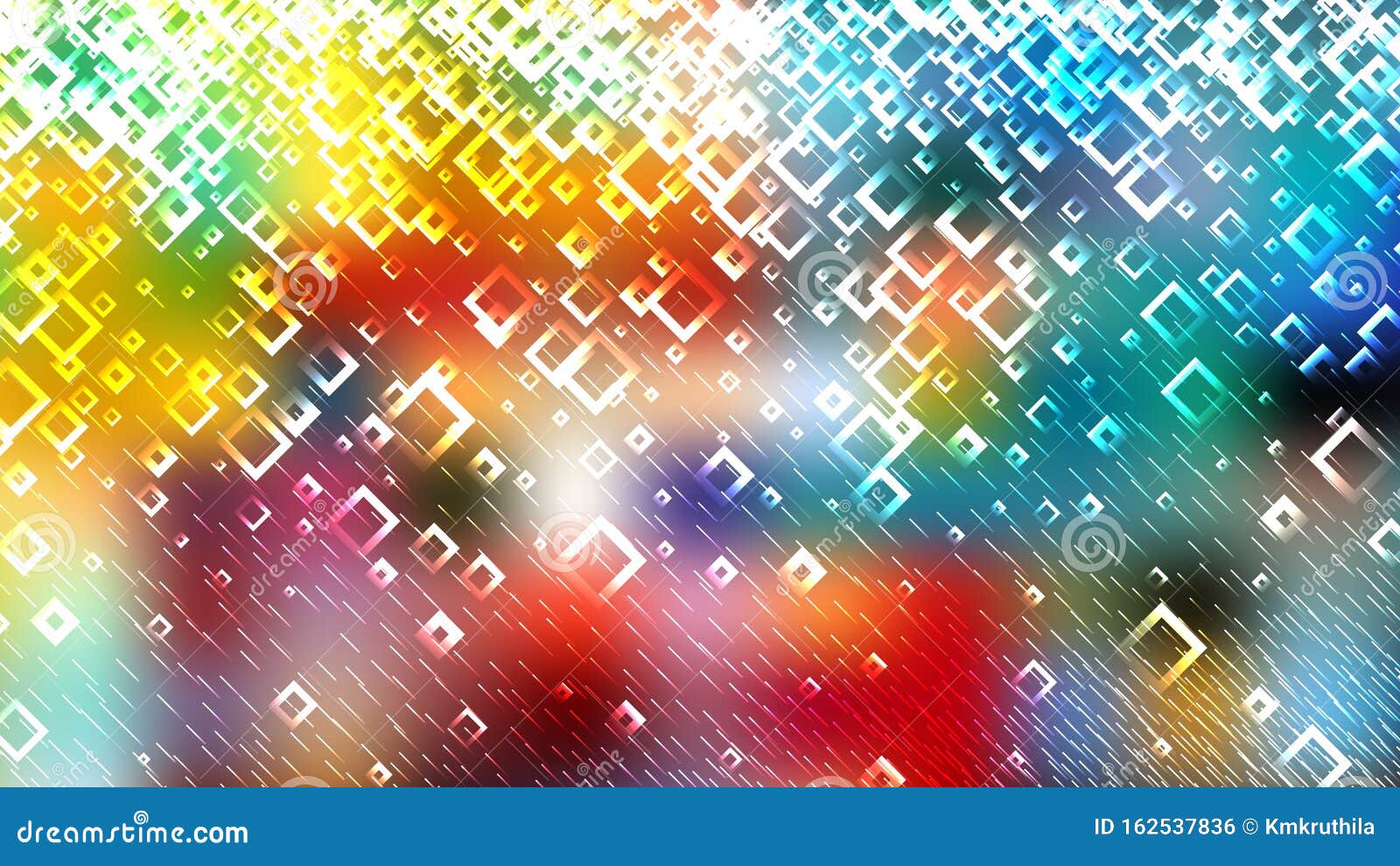 Abstract Colorful Modern Square Background Stock Vector - Illustration ...