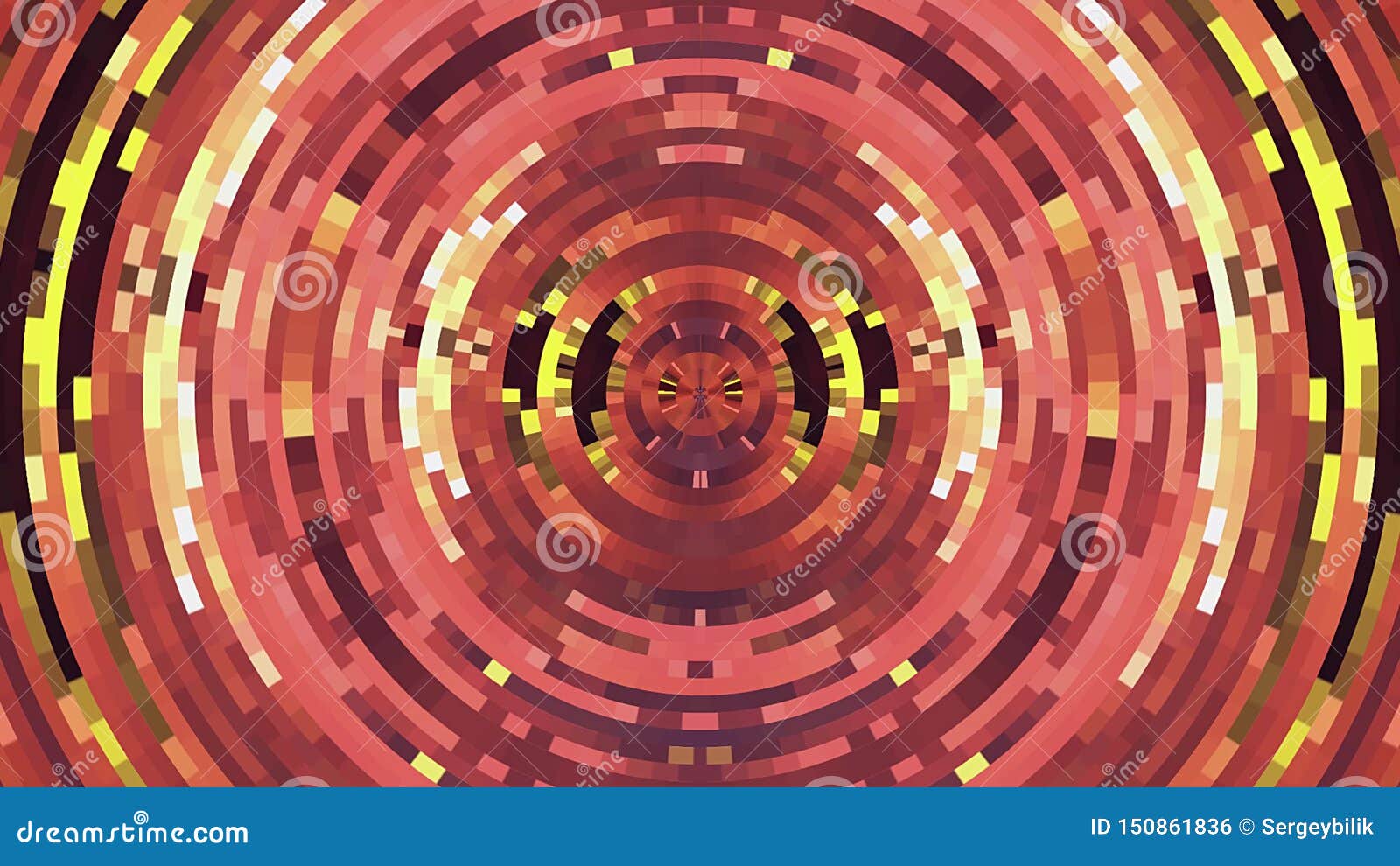 Abstract Colorful Moving Circle Pixel Blocks Background Animation New ...