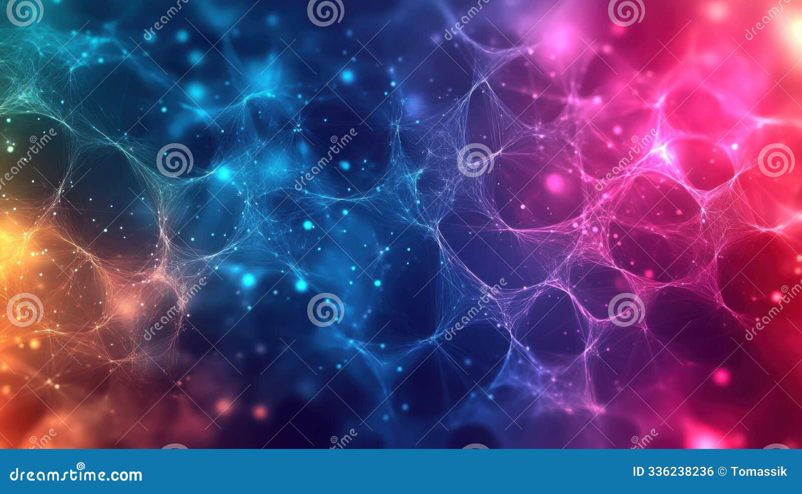 Colorful Neural Network Depicting Brain Activity And Synaptic ... Colorful Neural Network Depicting Brain Activity And Synaptic ...