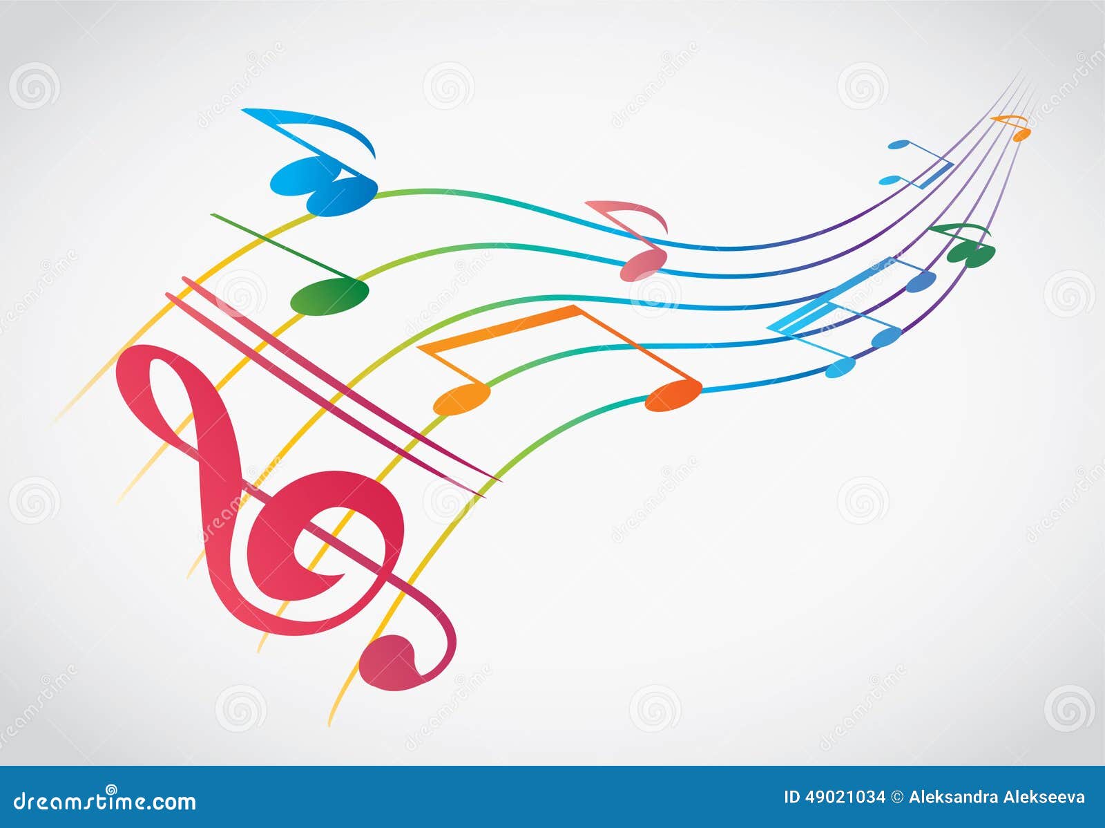 Abstract colorful notes stock vector. Illustration of orange - 49021034