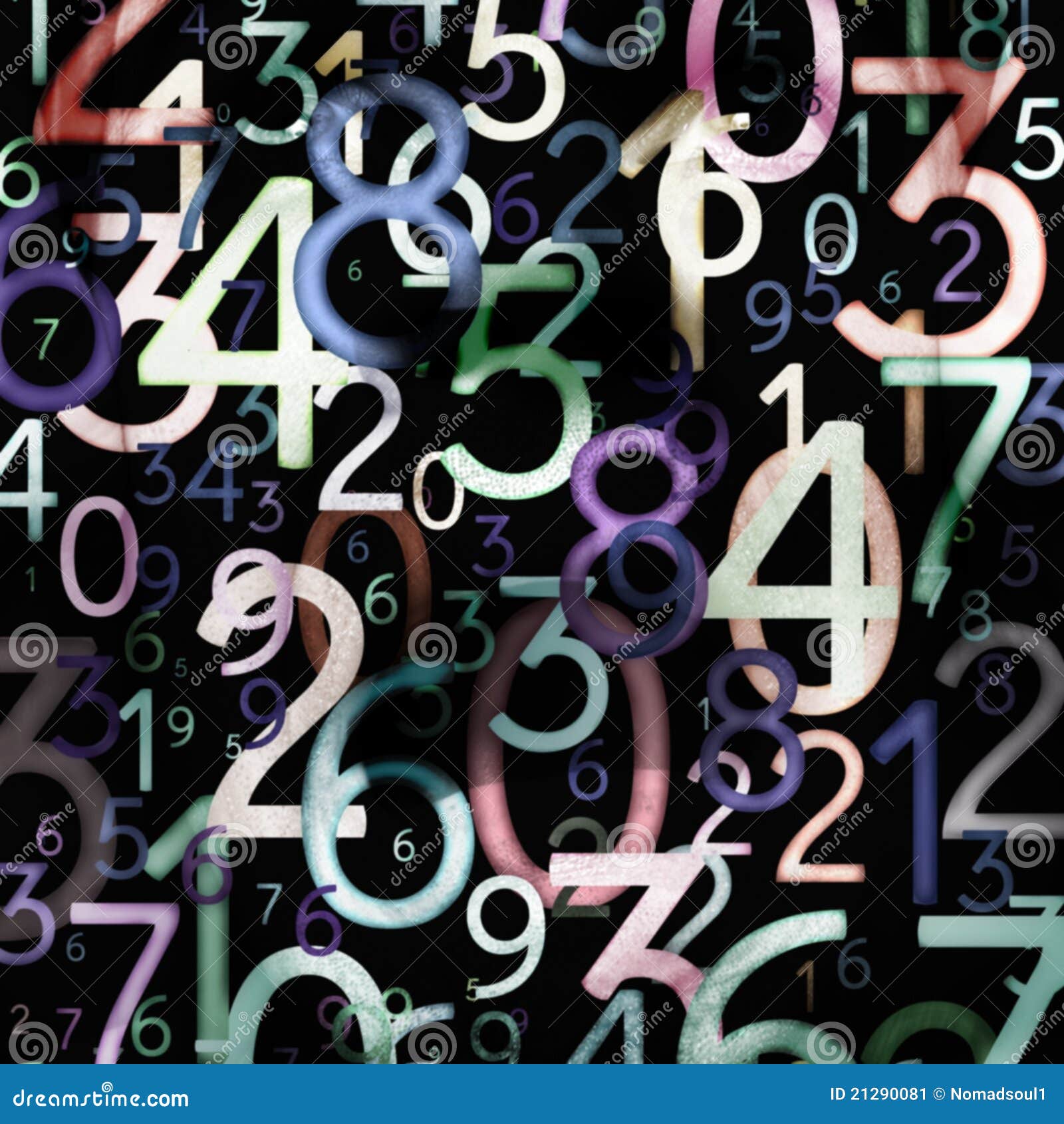 Colorful Numbers Use Background Texture Stock Illustrations – 37 ...