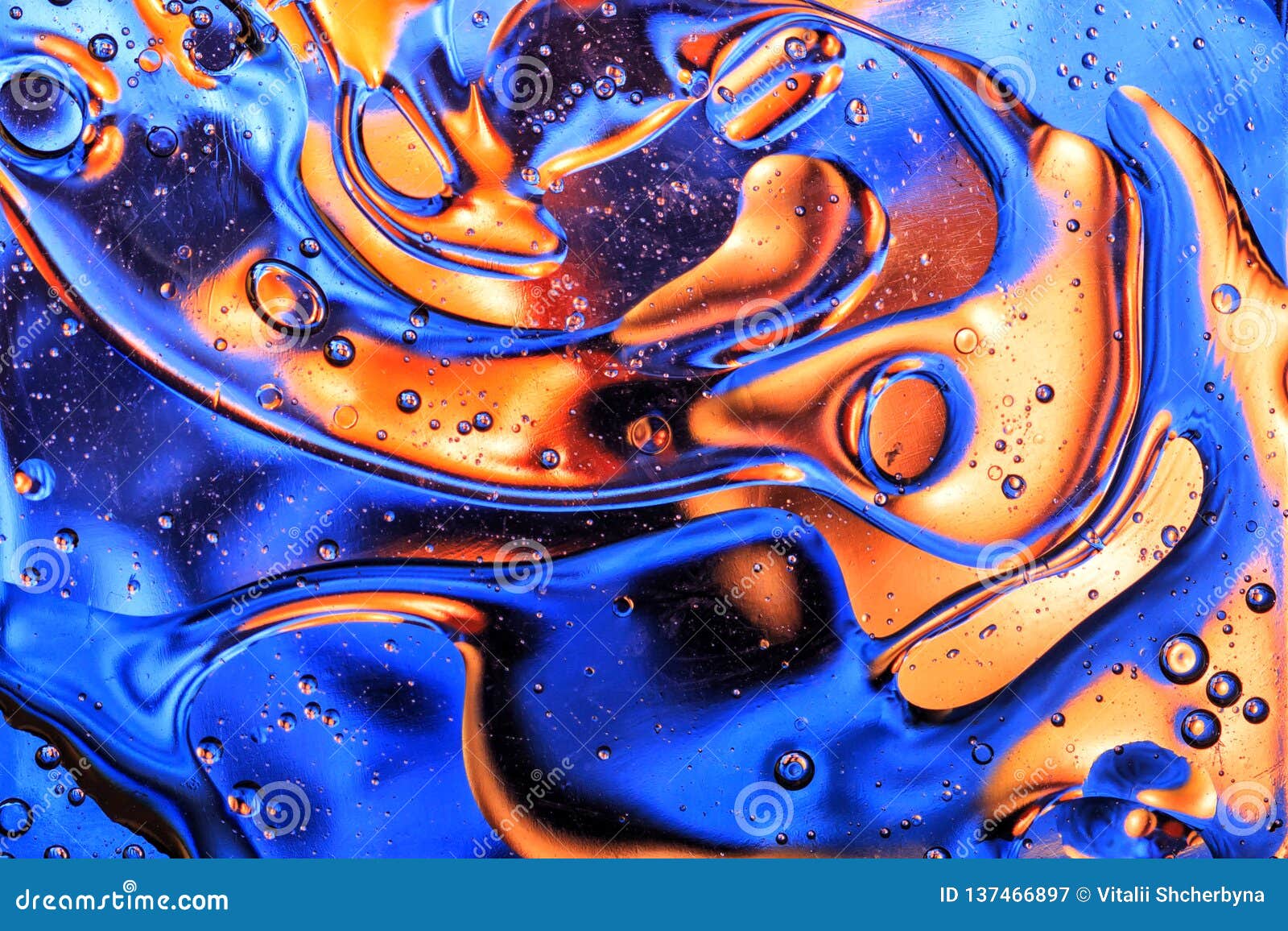 Abstract Colorful Oil Wave on Water Background Stock Image - Image of ...