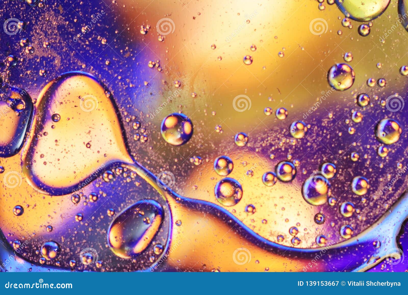 Abstract Colorful Oil Wave on Water Background Stock Image - Image of ...