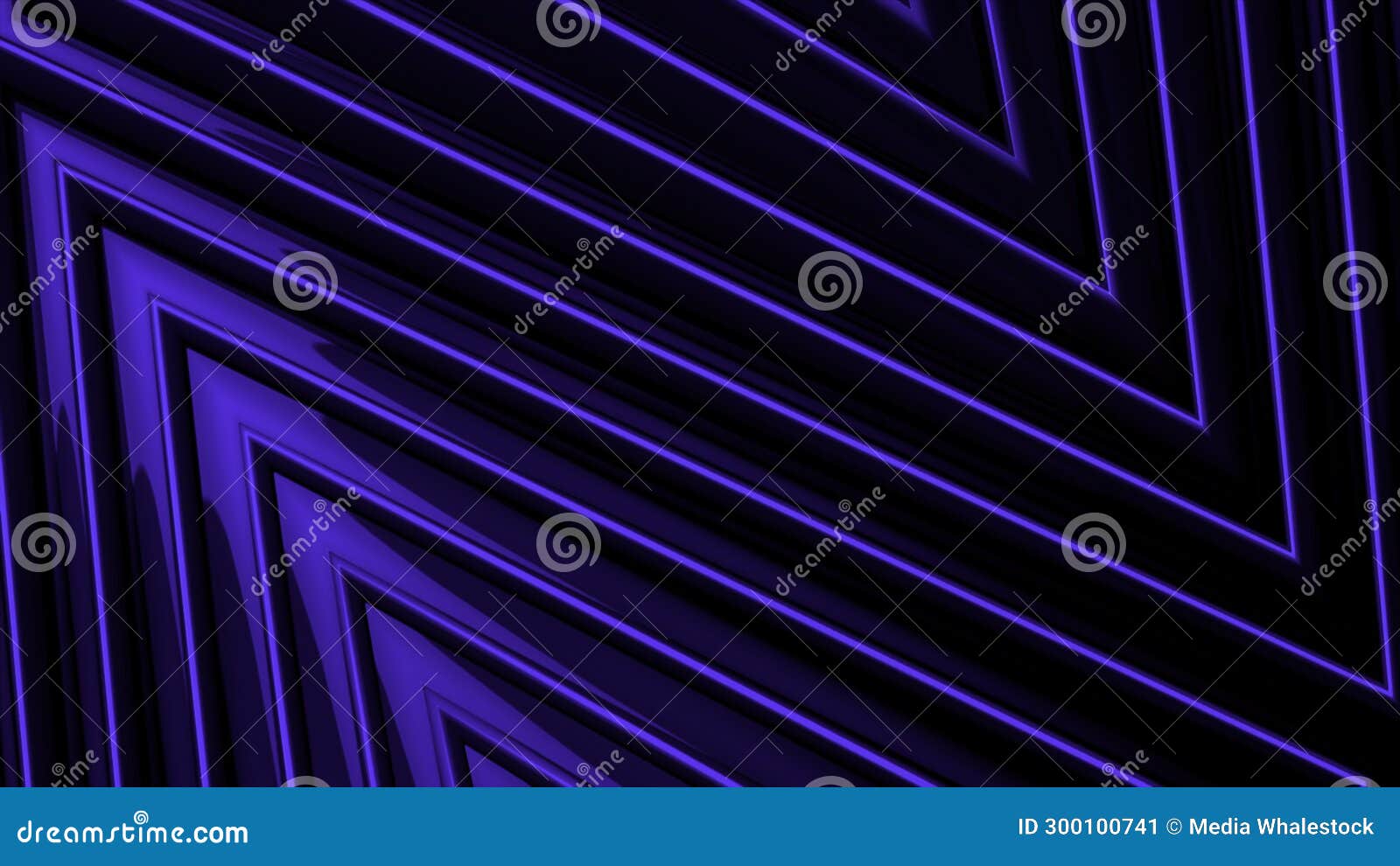 Abstract Colorful Optical Illusion with Slowly Moving Triangular Shapes ...