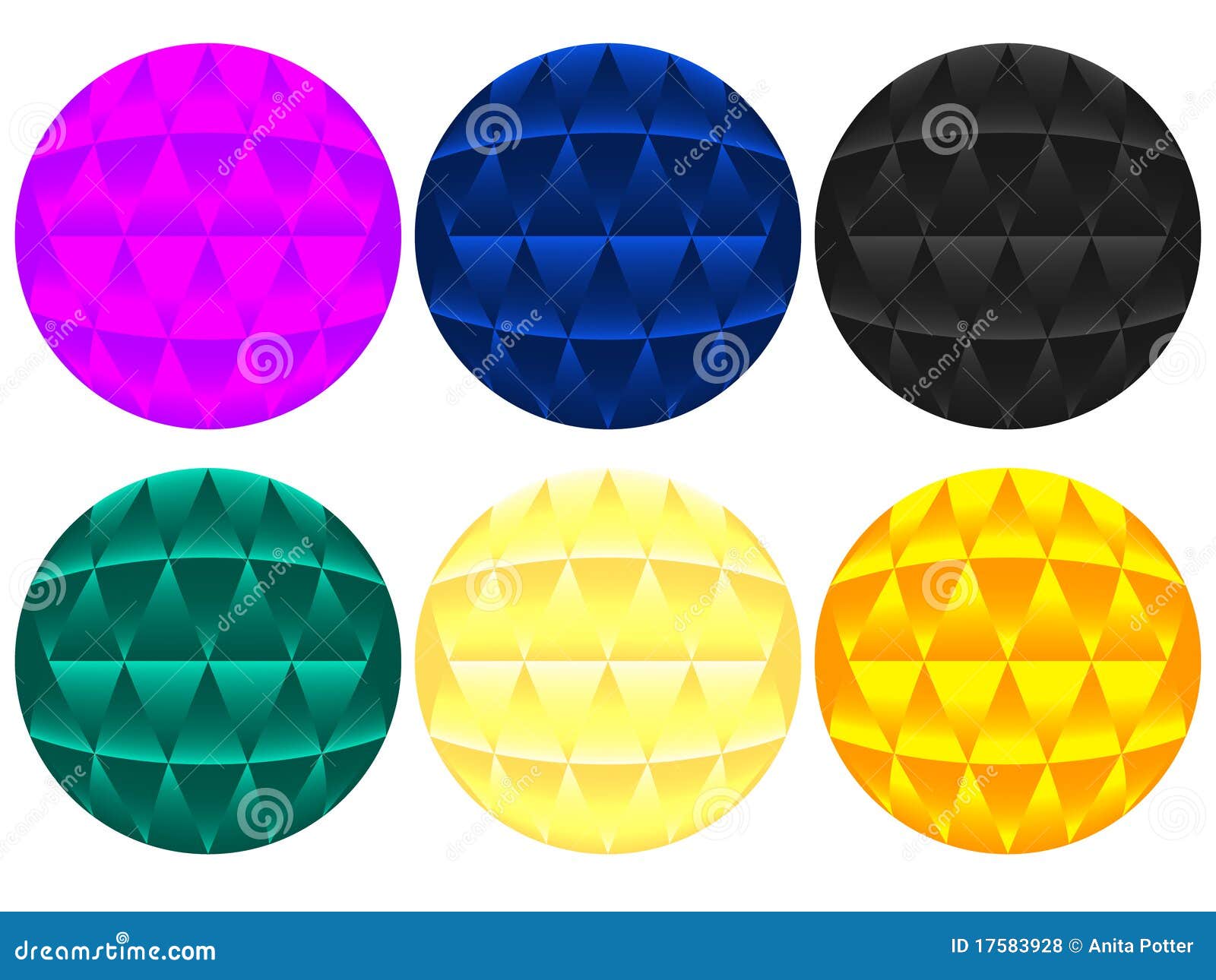 Abstract Colorful Orbs stock vector. Illustration of graphic - 17583928