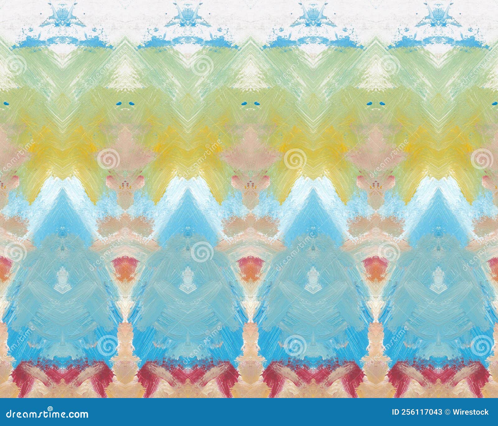 Abstract Colorful Paint Patterns Background Stock Image - Image of ...