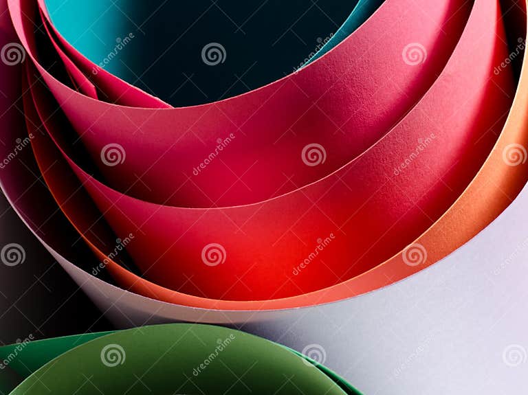 Abstract Colorful Paper Background. Colored Paper Backdrop Stock Photo ...