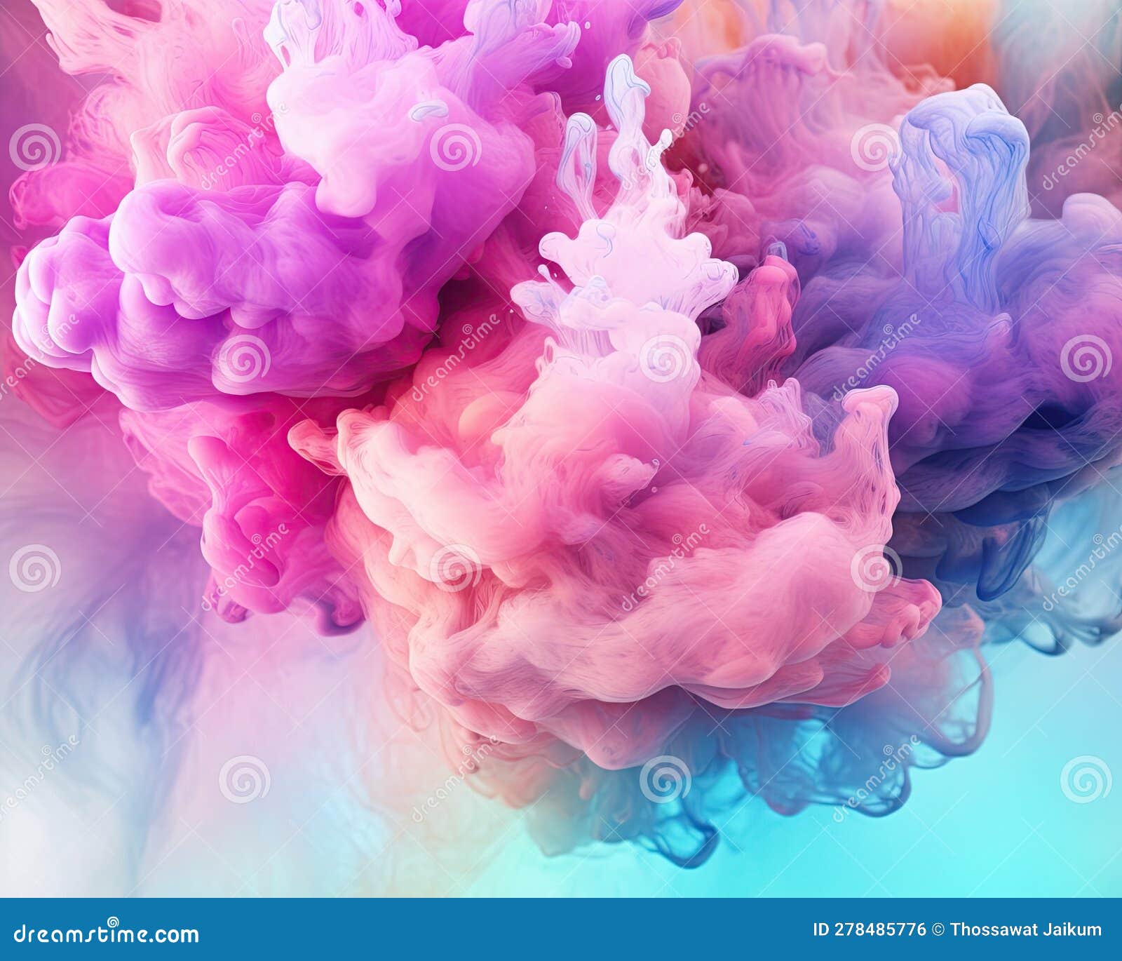 Abstract Colorful Pastel Color Cloud Background Stock Illustration ...