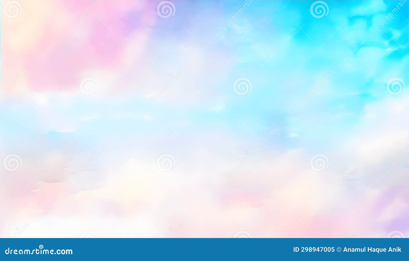 Abstract Colorful Pastel Gradient Background with Beautiful Soft Cloud ...