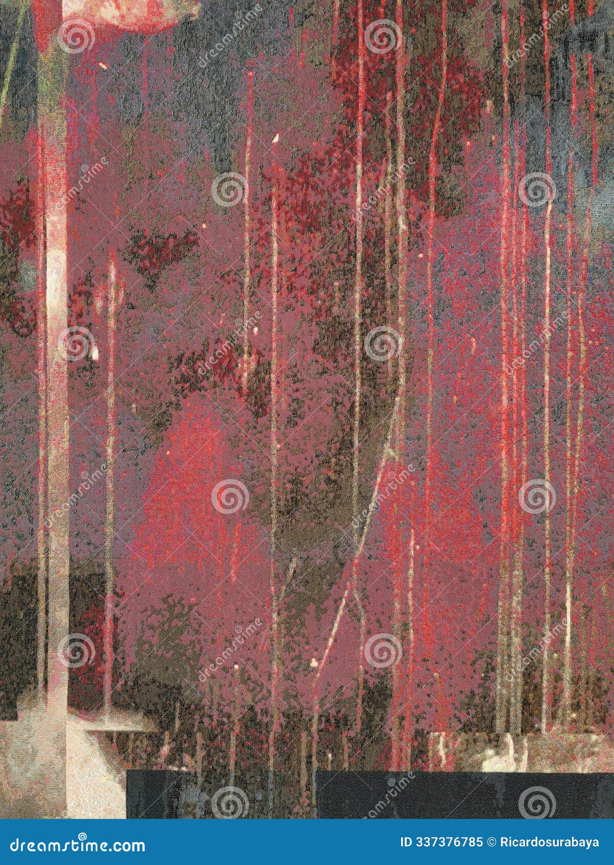 Abstract Colorful Pattern Design on Textured Carpet Background Stock ...