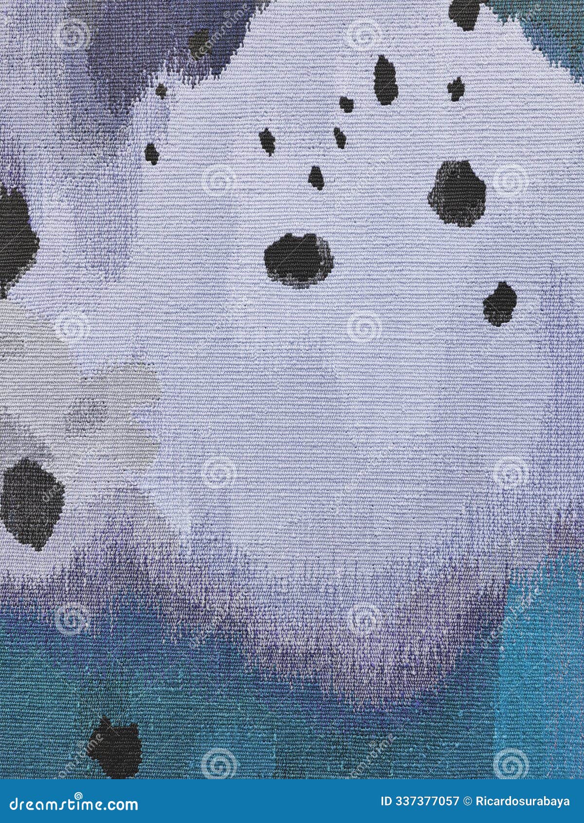 Abstract Colorful Pattern Design on Textured Carpet Background Stock ...