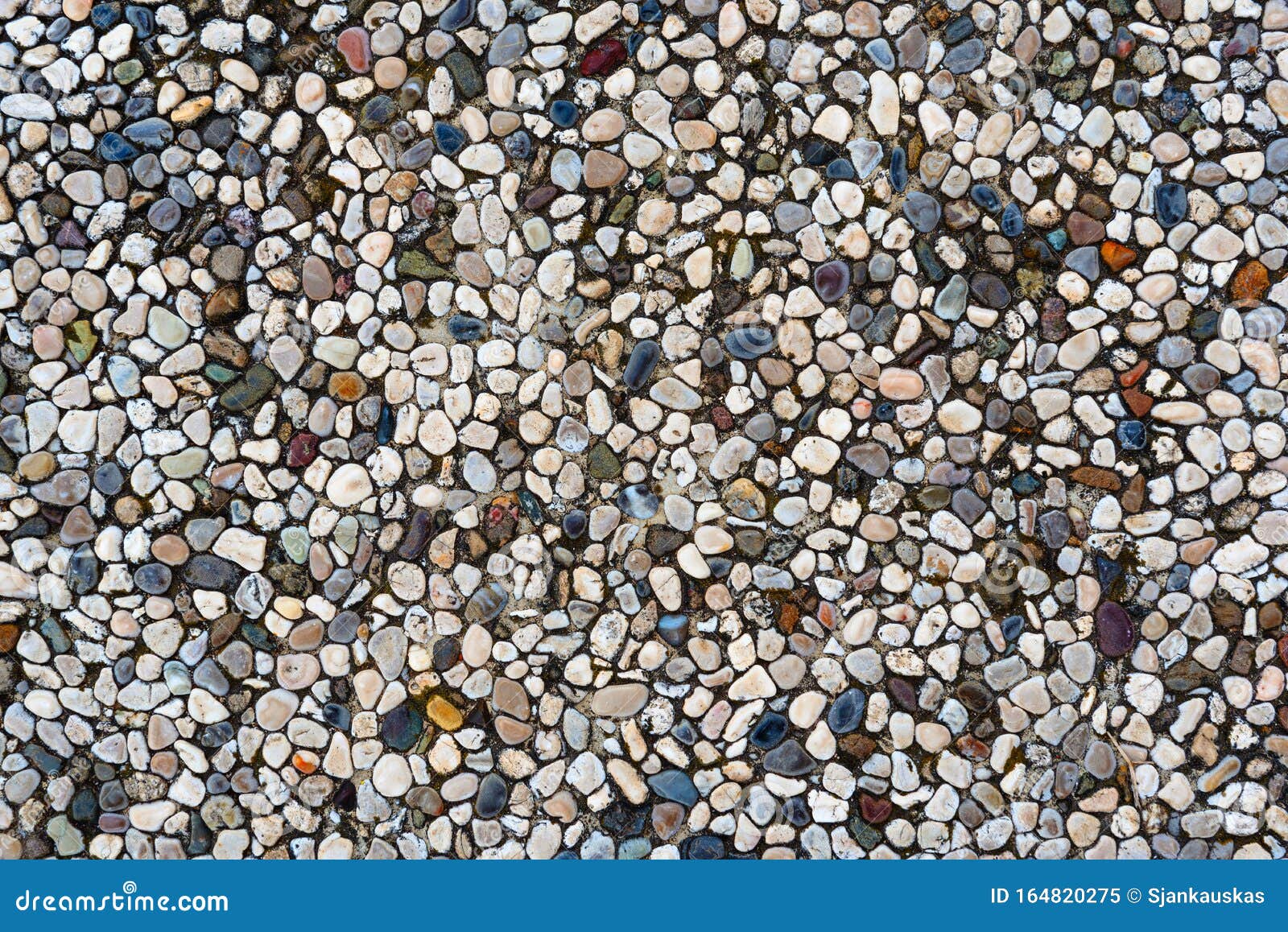 Abstract Colorful Pebble Stone Background Texture Stock Image - Image ...