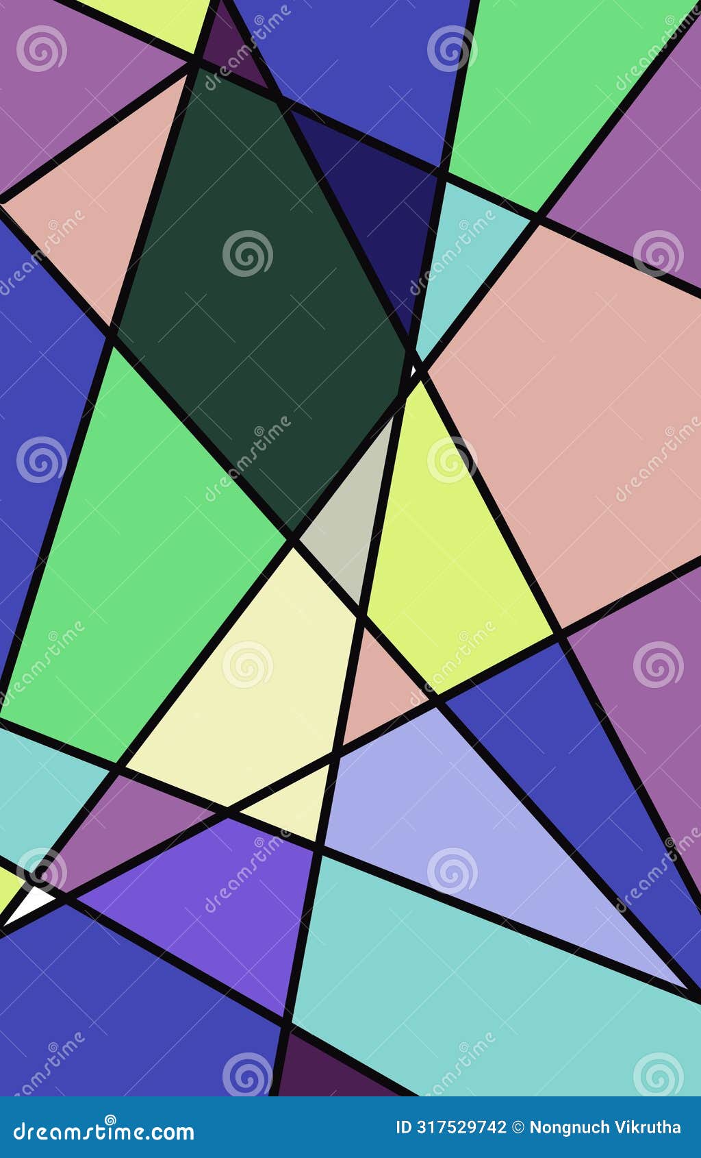 Abstract Colorful Polygon Texture Background, Full Color Wallpaper ...
