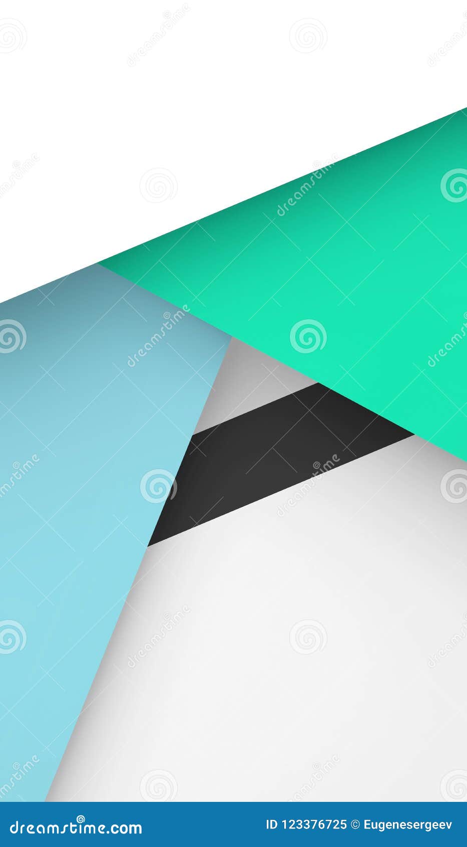 Vertical Geometric Pattern. 3d Render Stock Illustration - Illustration ...