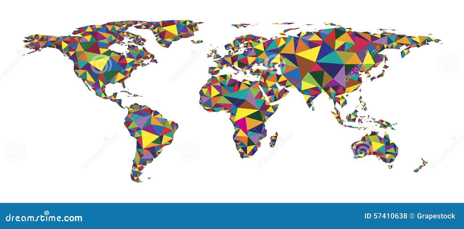 Abstract Colorful Polygonal Geometric Design World Map Stock Vector ... Abstract Colorful Polygonal Geometric Design World Map Stock Vector ...