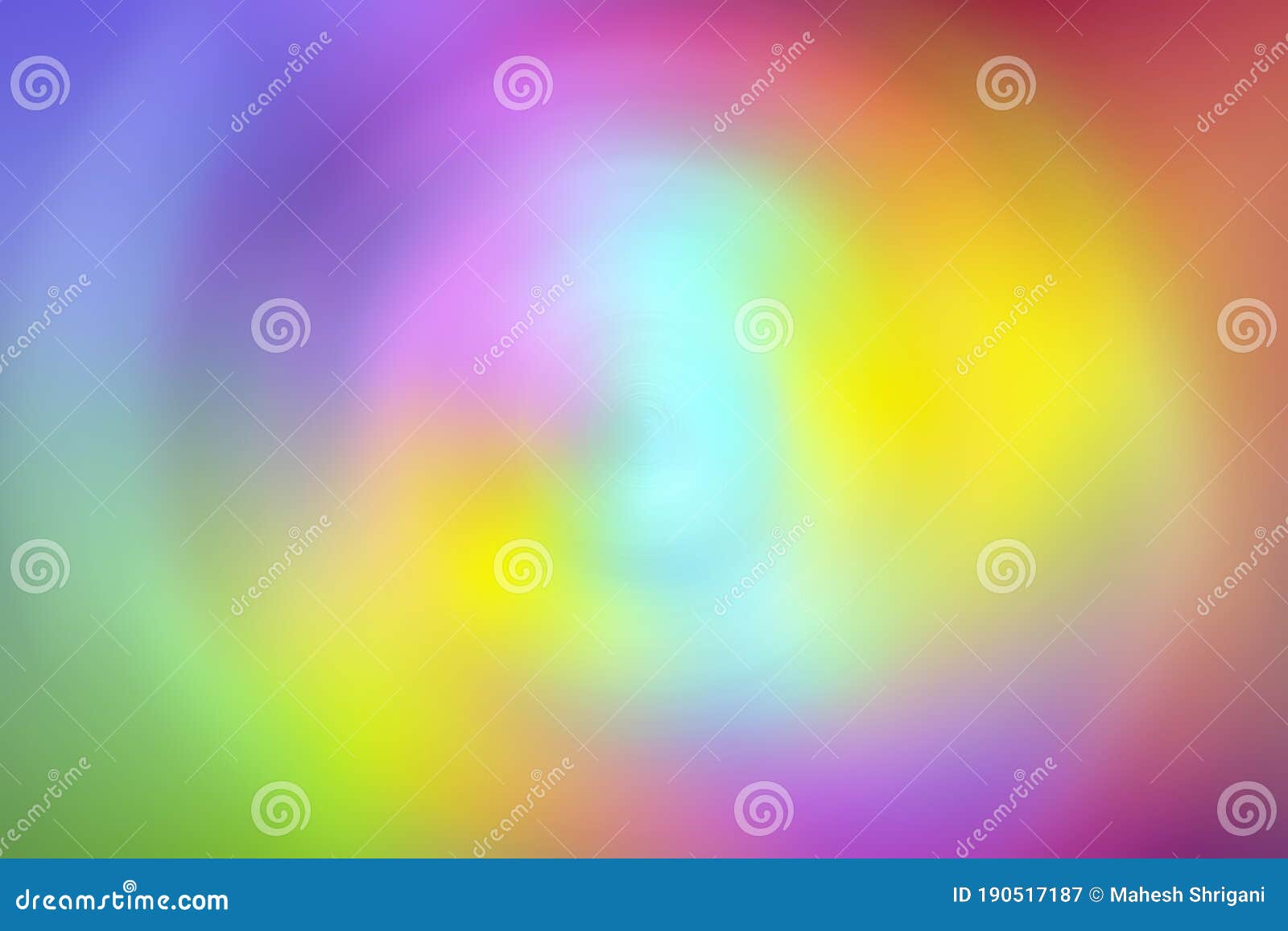 Abstract Colorful Radial Blur Background Stock Illustration ...