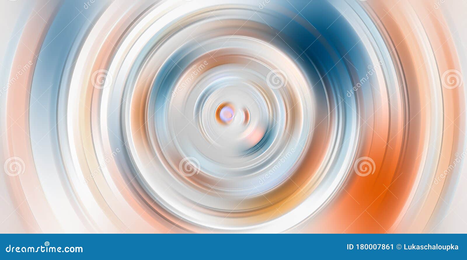 Abstract Colorful Radial Twist Web Banner Template Stock Image - Image ...