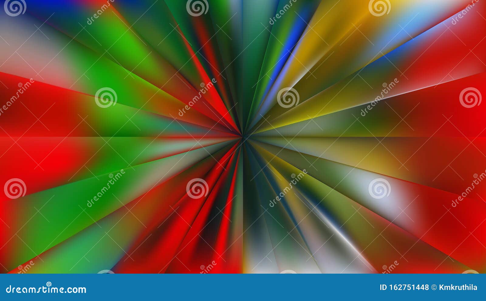 Abstract Colorful Rays Background Vector Image Stock Vector ...
