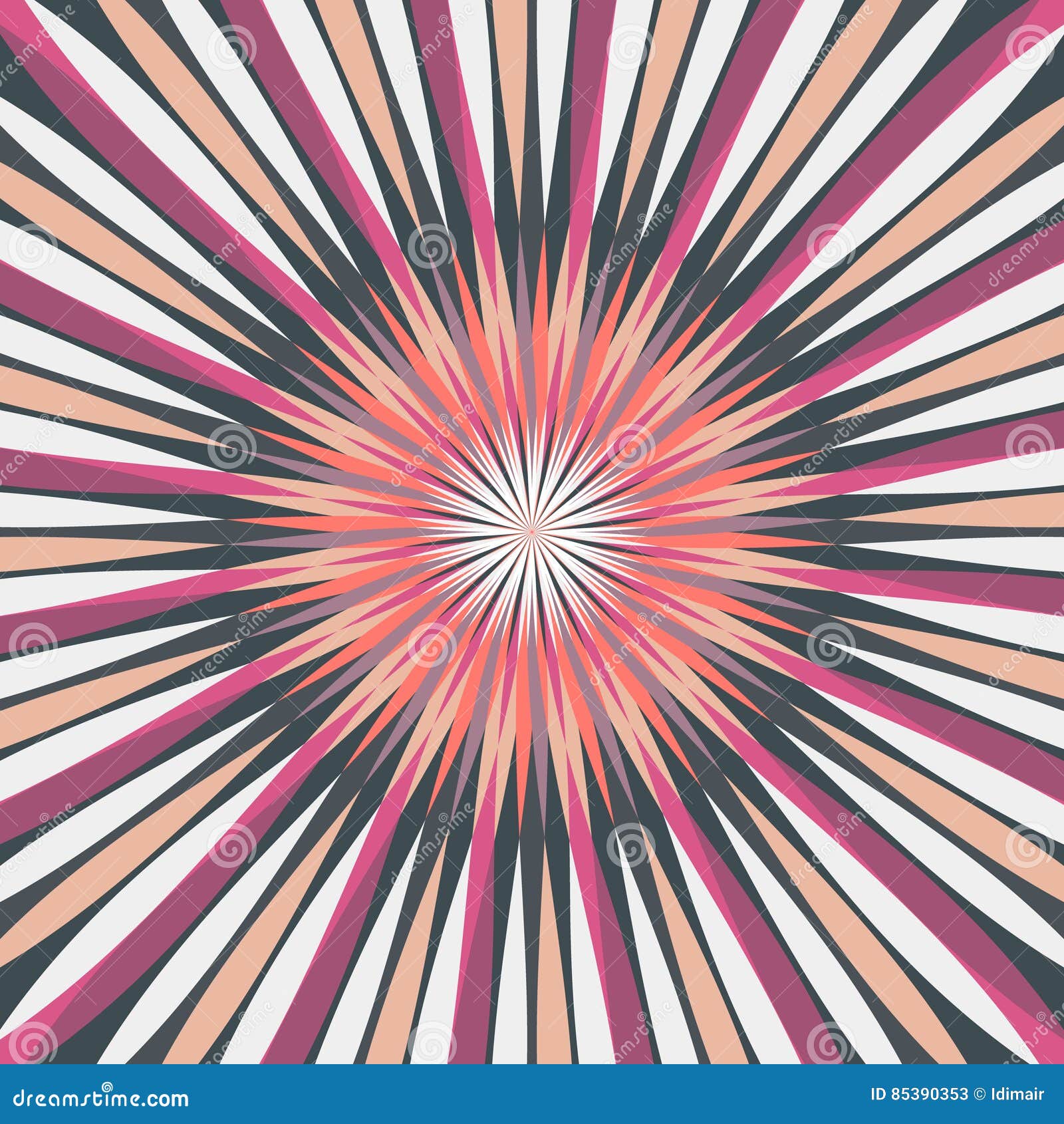 Abstract Colorful Rays Retro Background Vector Stock Vector ...