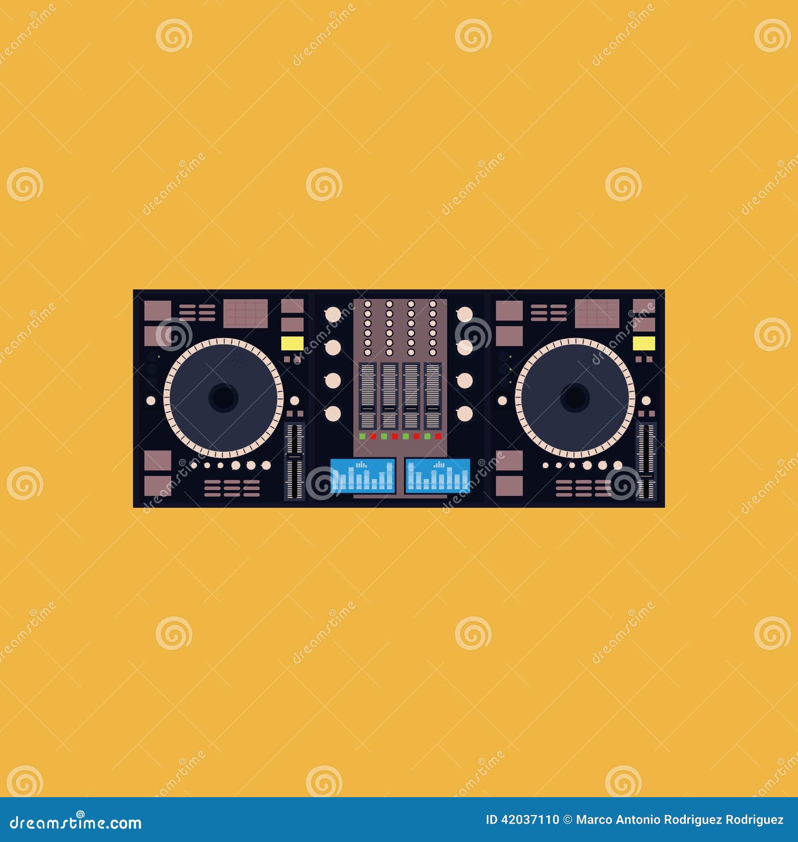 Abstract Colorful Recorder Isolated on Color Background Editorial Image ...