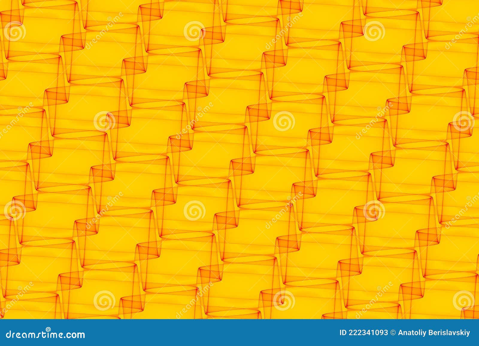 Abstract Colorful Red Orange and Yellow Wave Background Stock ...